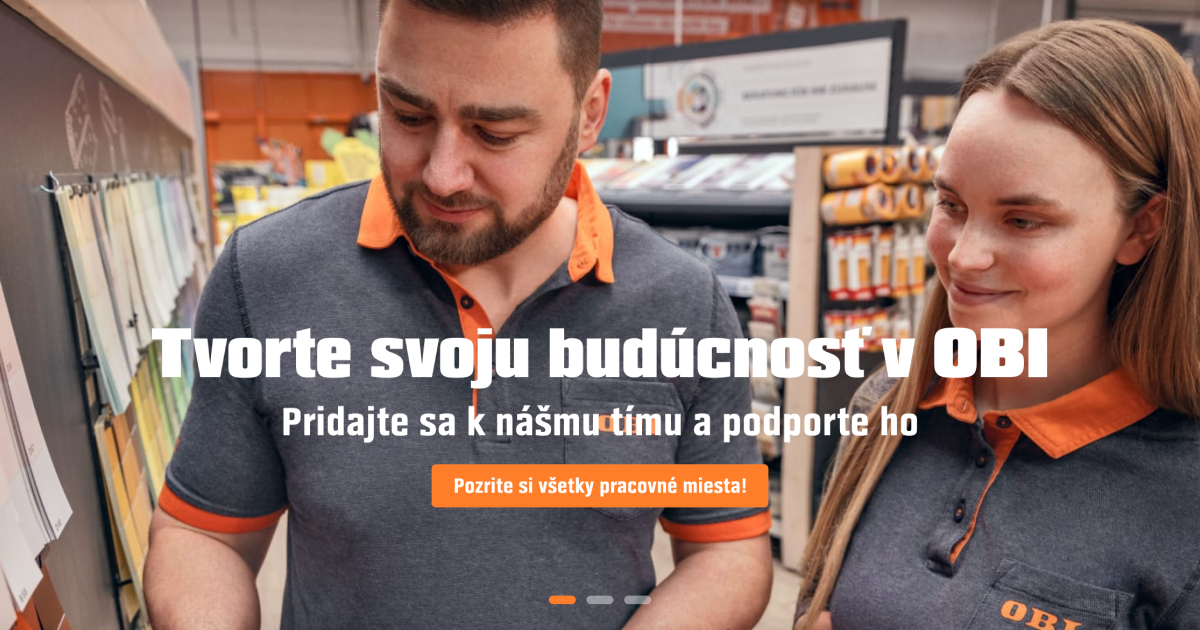 Práca a kariéra v OBI › OBI Slovakia